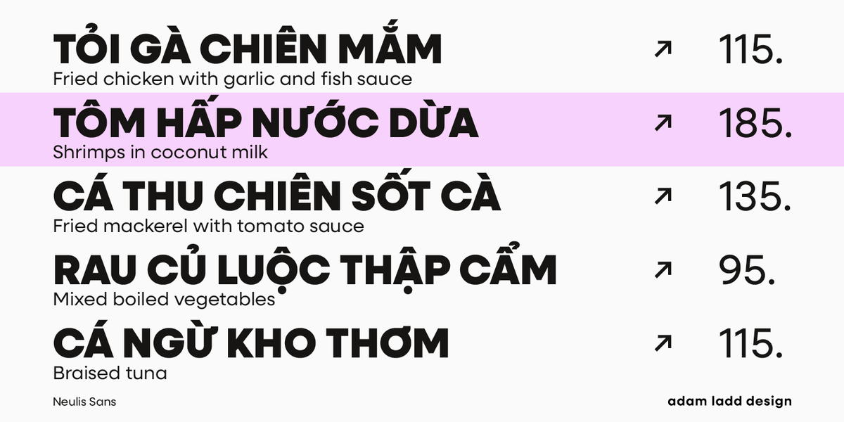 Adam Ladd Design - Type Design, Fonts, Graphic Design - Neulis Font Family